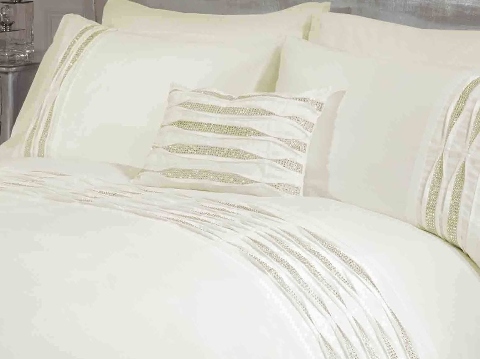 Crystal Cream Boudoir Cover – Home Linen Store