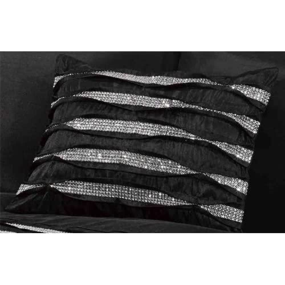 Crystal Black Boudoir Cover – Home Linen Store