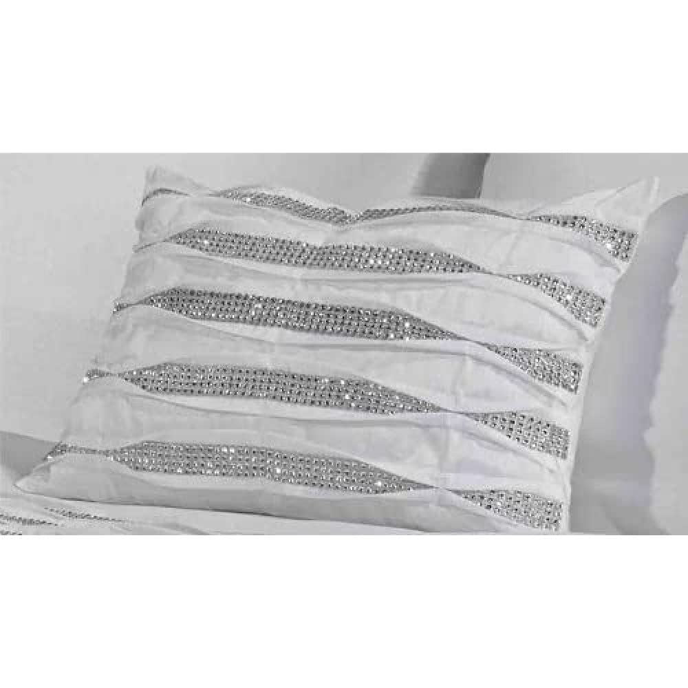 Crystal White Boudoir Cover – Home Linen Store