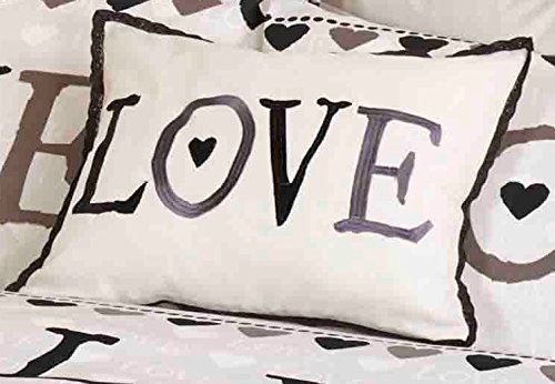 Love Black Boudoir Cover – Home Linen Store