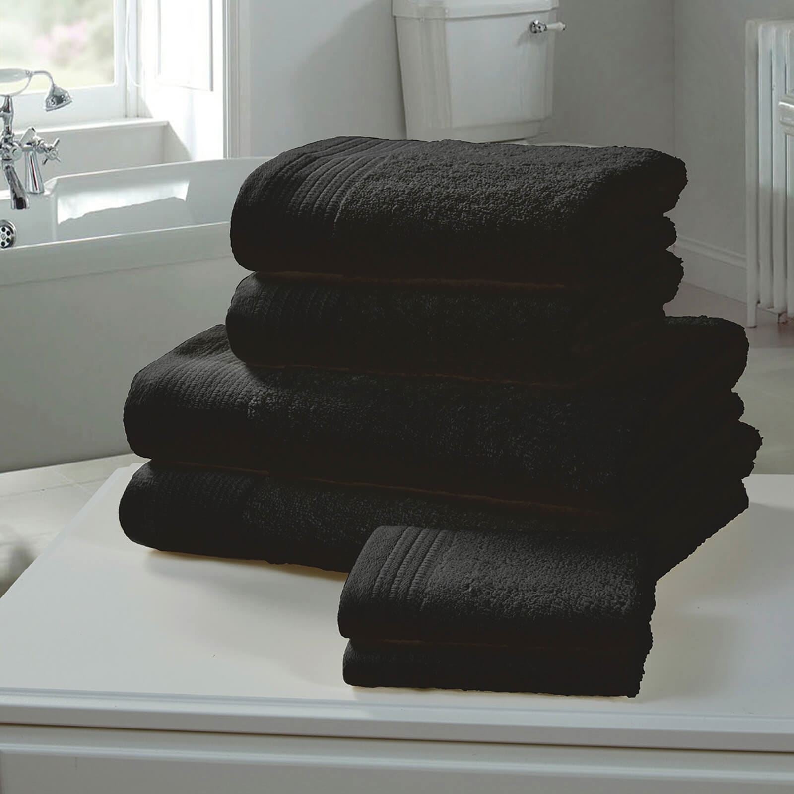Chatsworth Black Bath Sheet – Home Linen Store