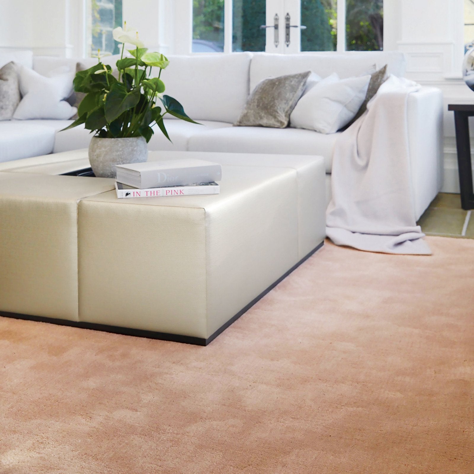 Hush Pink Plain Rugs – Home Linen Store