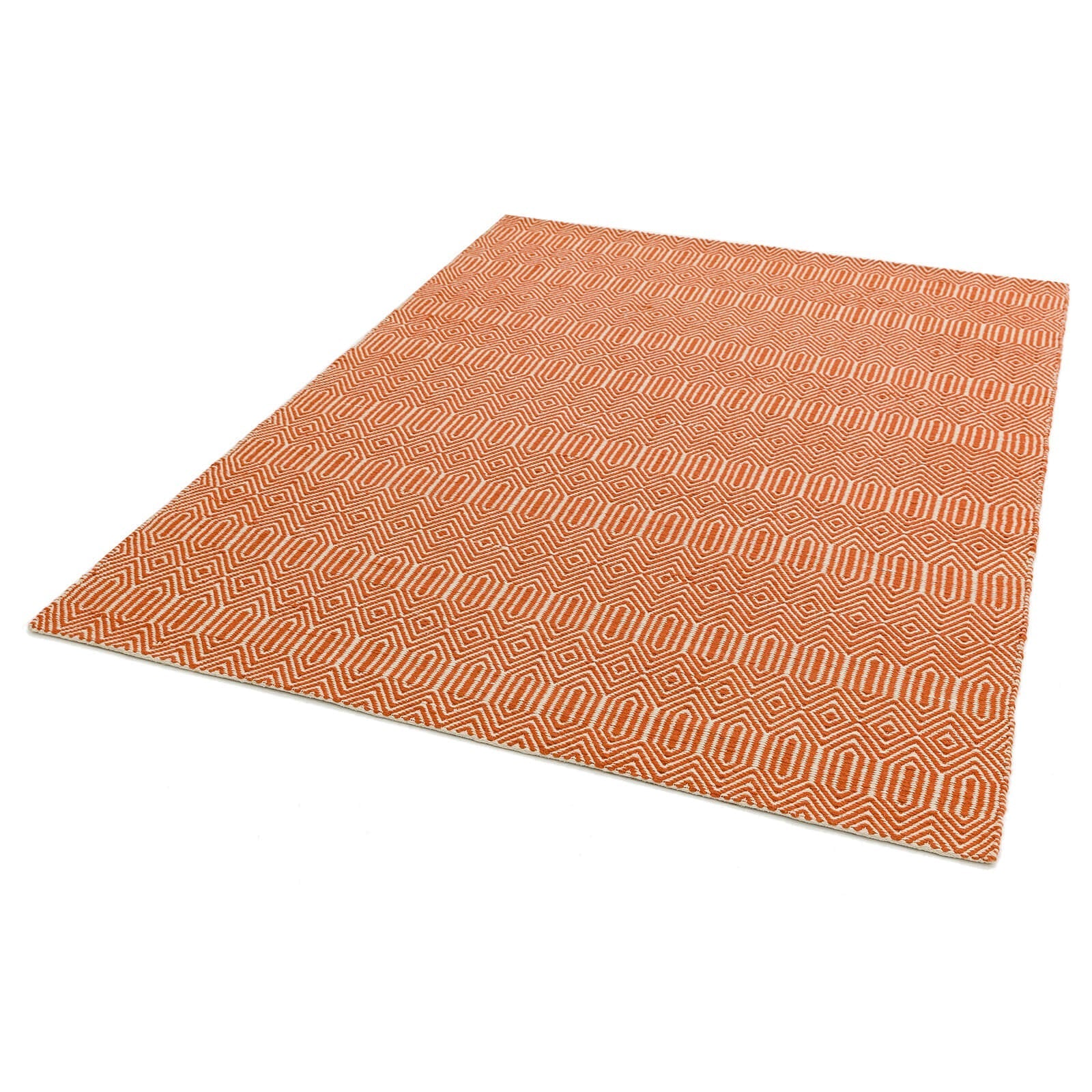 Sloan Orange and Terracotta Outdoor Rugs – Home Linen Store